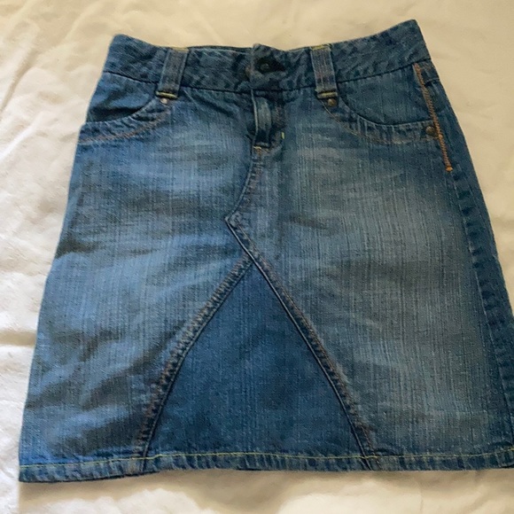 GAP | Bottoms | Girls Gap Denim Skirt Cotton | Poshmark